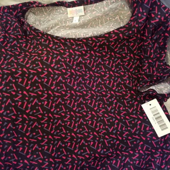 LuLaRoe | Dresses | Bnwt Large Lularoe Carly Black Background | Poshmark